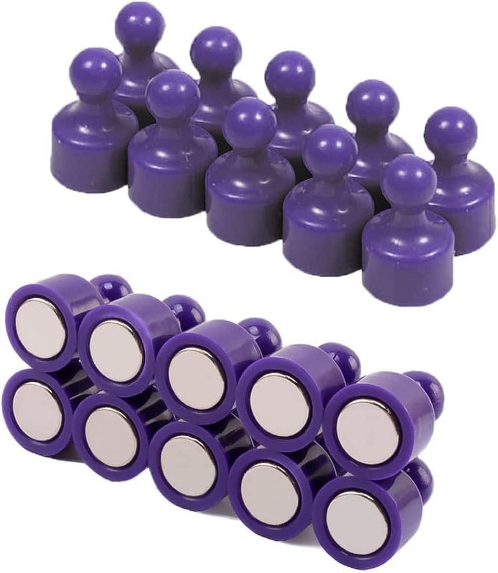 20 PCS Magnetic Push Pins Small Refrigerator Magnets Strong Fridge ...