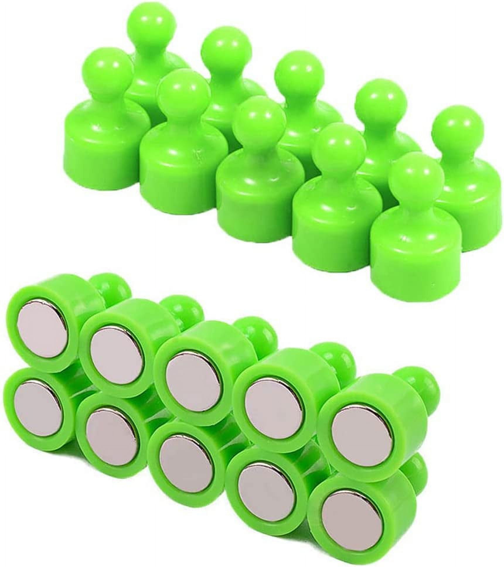 20 PCS Magnetic Push Pins Tiny Refrigerator Magnets Strong Fridge ...