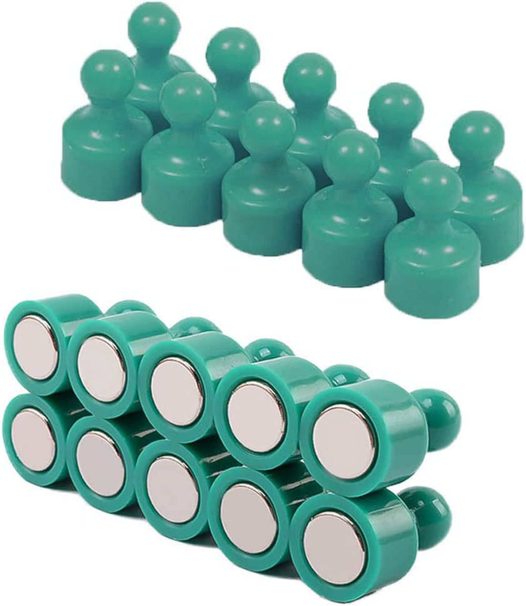 20 PCS Magnetic Push Pins Tiny Refrigerator Magnets Strong Fridge ...