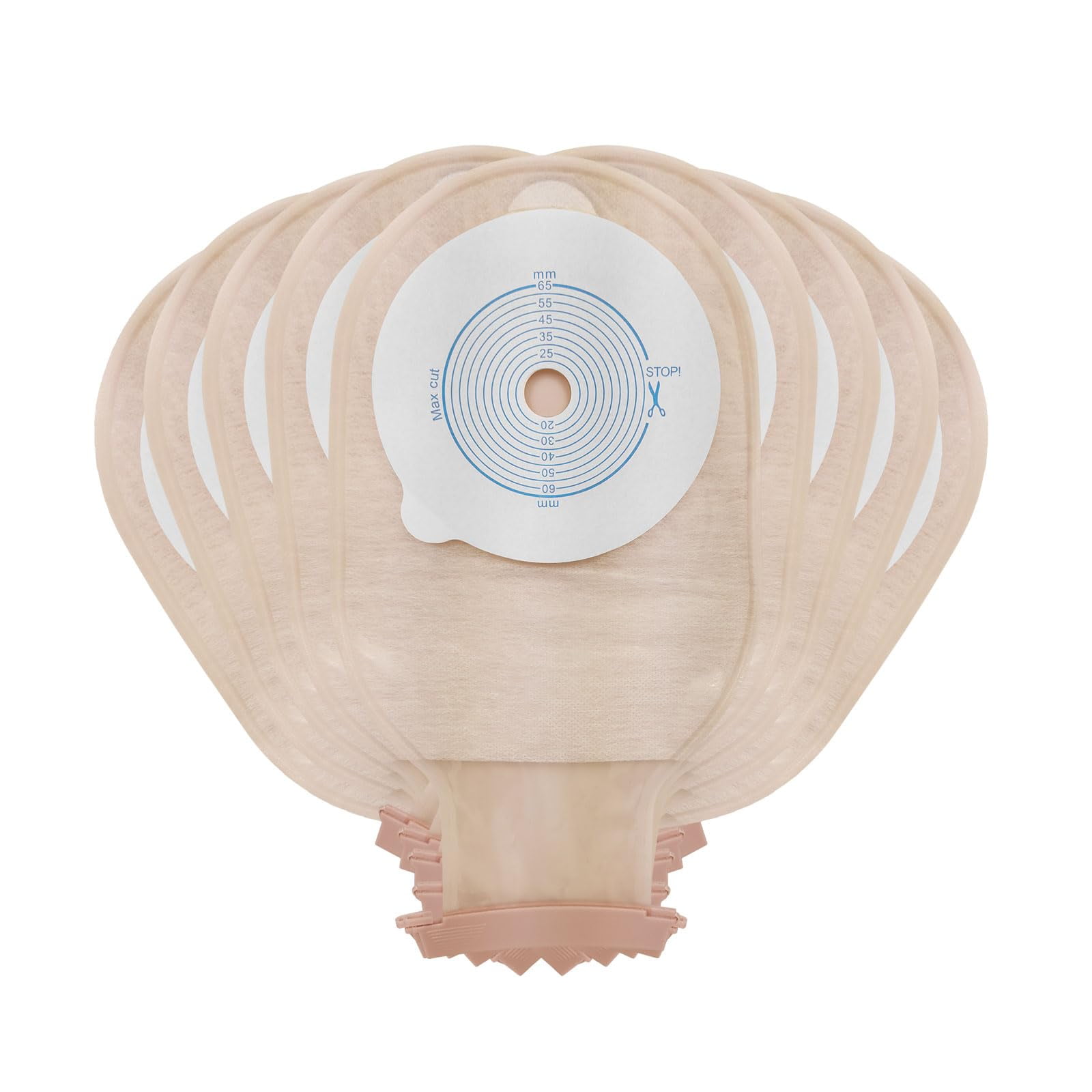 20 PCS Ostomy Supplies, Colostomy Bags, One-Piece Pouching, Ostomy ...