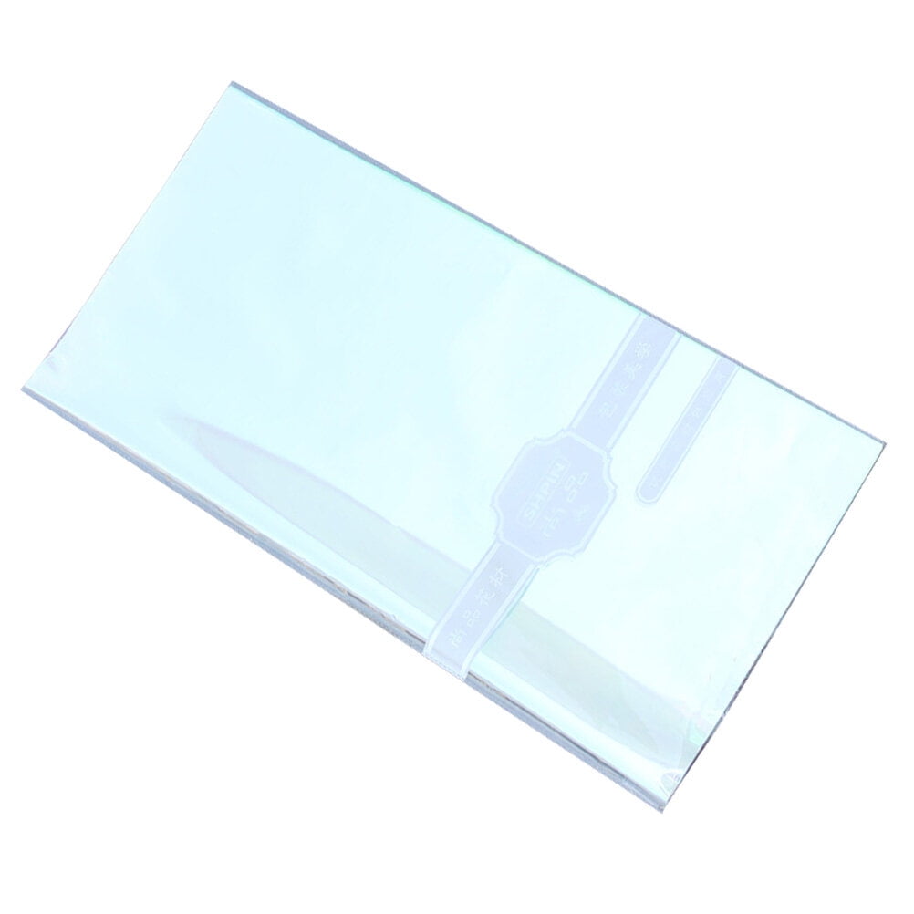 20 PCS Packing Paper Iridescent Film Premium Material Clear Wrapping ...