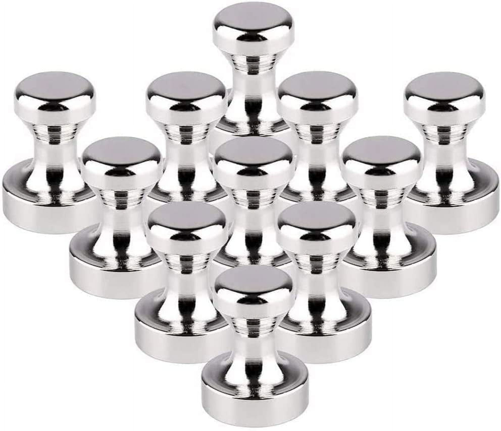 20 PCS Push Pin Magnets for Fridge, Magnetic Push Pin, N35 Heavy Duty ...