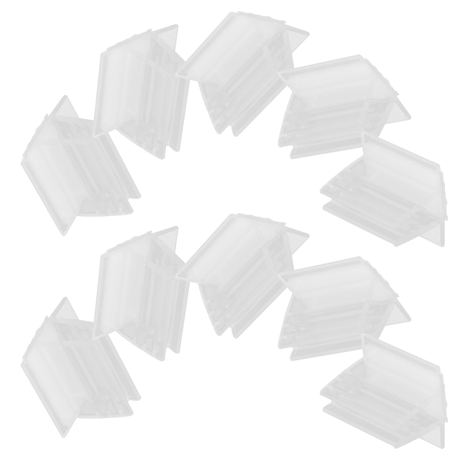 20 PCS Reusable Shelf Tags Wire Rack Shelves Product Transparent ...