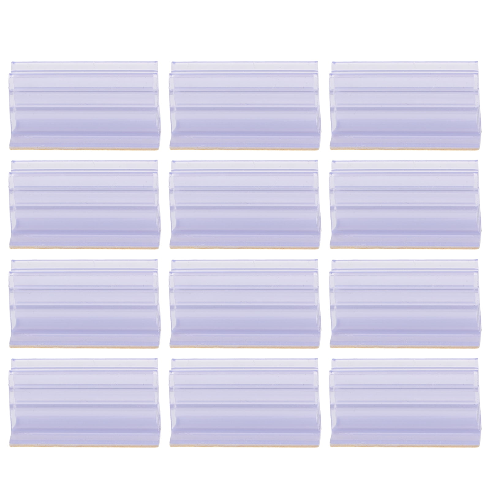 20 PCS Shelf Brackets Transparent Label Advertising Sign Clip - Walmart.com