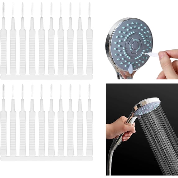 20 PCS Shower Head Cleaning Brush ,Showerhead Cleaning Brushes Picks ...