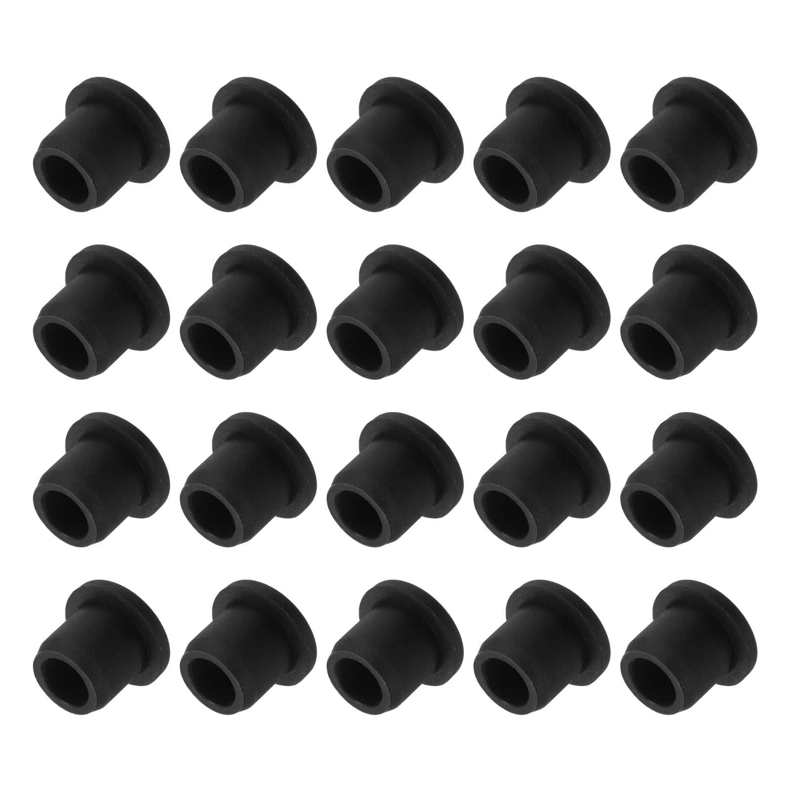 Uxcell 20Pcs Silicone Plugs 0.43" Salt Shakers Hollow Stopper Sealing ...