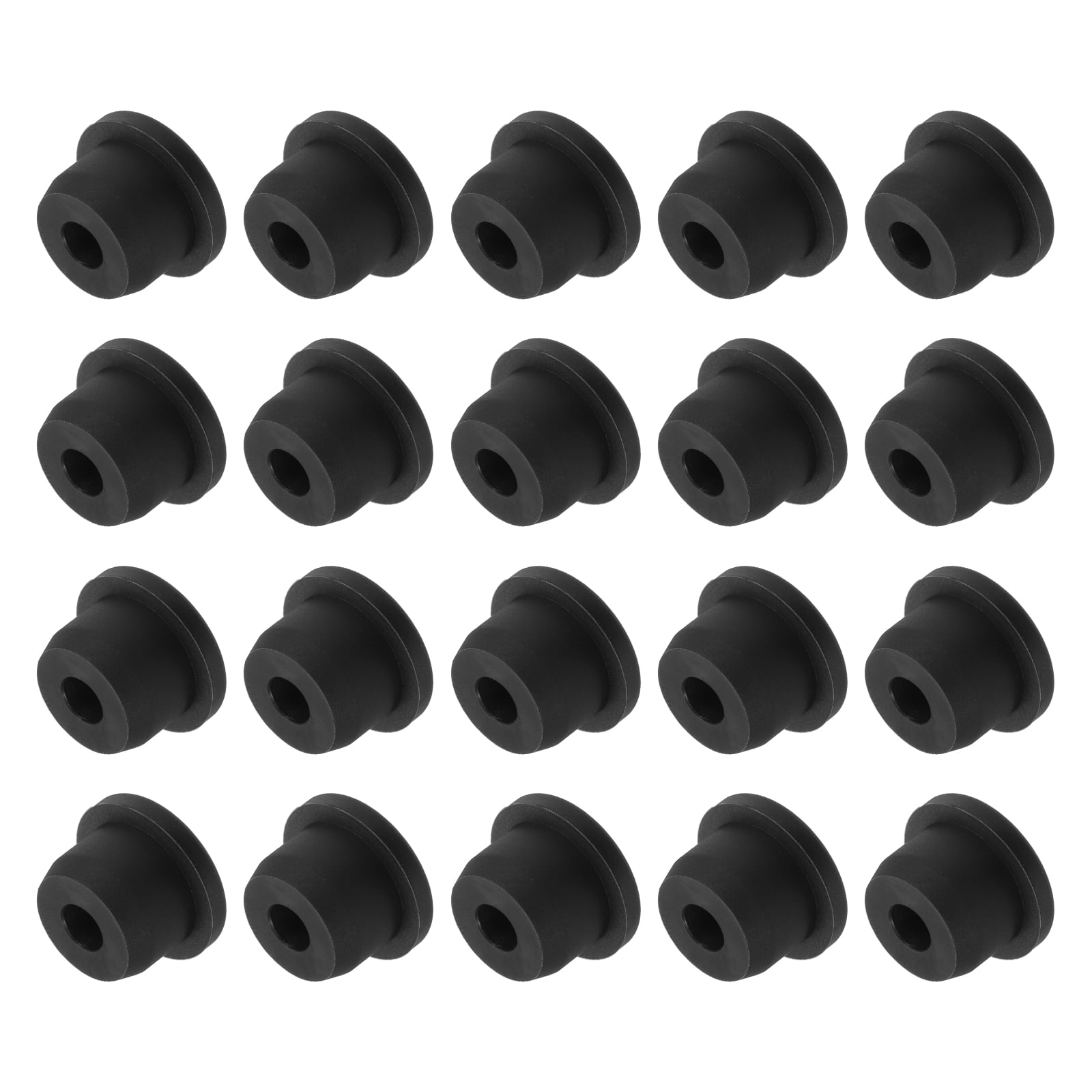 Uxcell 20Pcs Silicone Plugs 0.61" Salt Shakers Hollow Sealing Plug ...