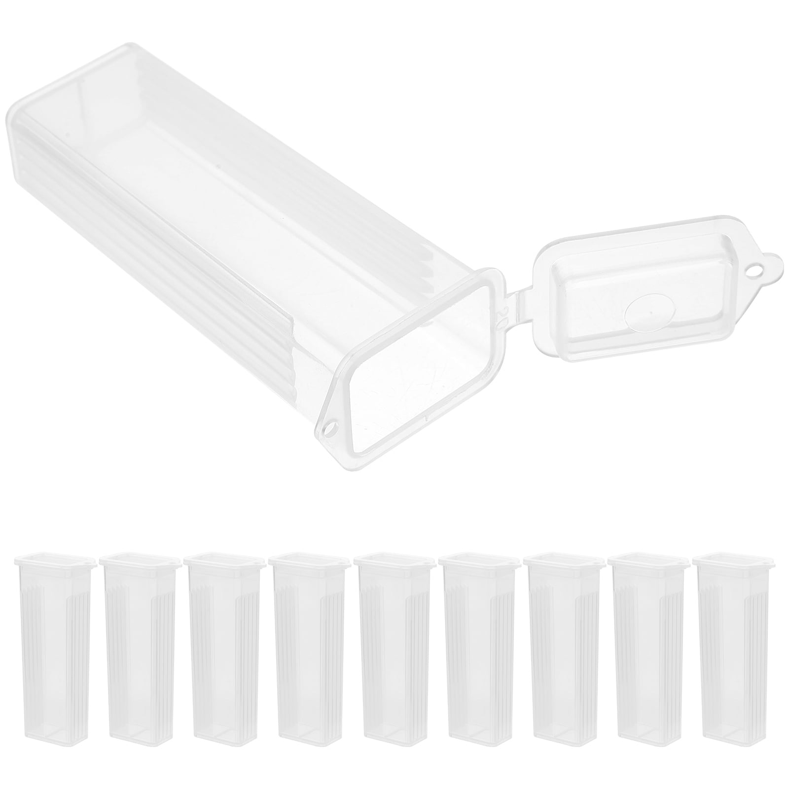 20 PCS Slide Cases 5 Slides Pathological Boxes Opening Slide Mailers ...