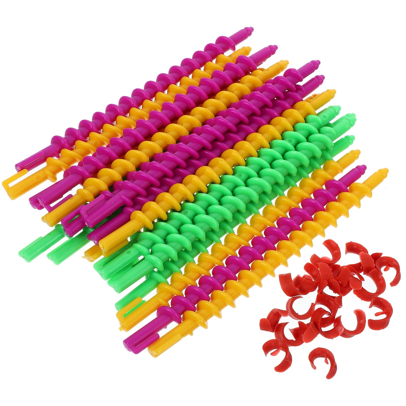 20 PCS Spiral Perm Tool Curling Iron Wavylook Curler Hair Roller ...