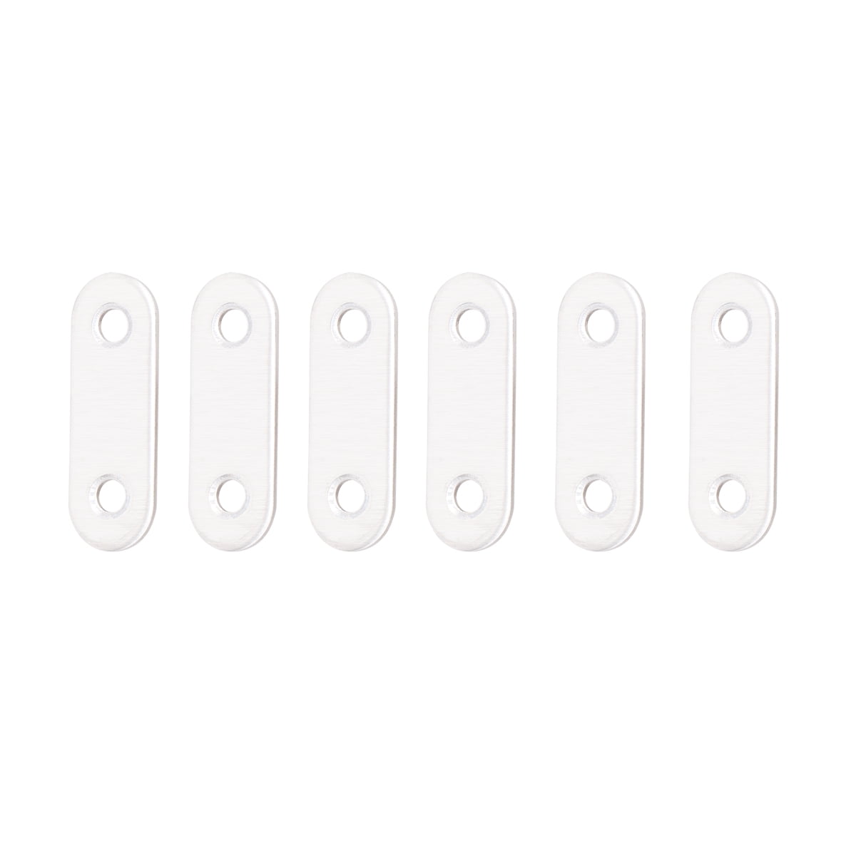 20 PCS Steel Plate with Holes Stainless Angle Iron Window Brace Link ...