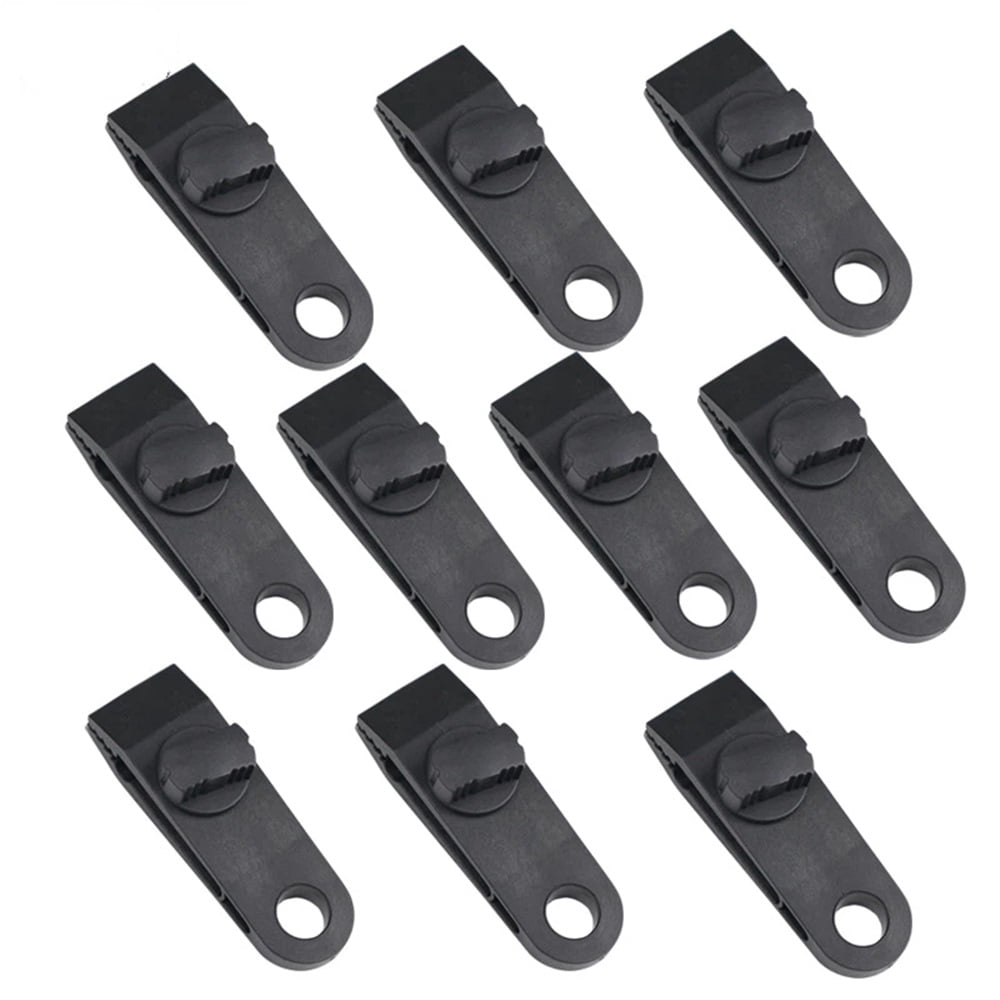 20 PCS Upgrade Large Tarp Clips Heavy Duty Lock Grip,Thumb Screw Tent ...