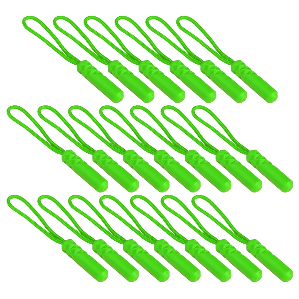 WHAMVOX 20PCS Green Zipper Fixers Clothes Repair Pull Tabs for DIY Use ...