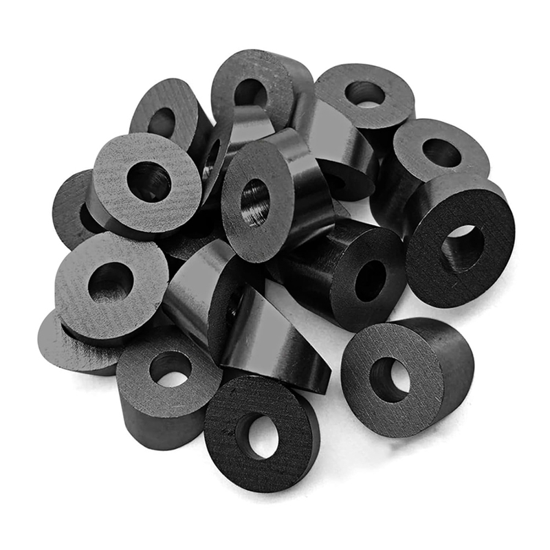 20 Pack 1/4In ID Angle Washers for Cable Railing Posts, for 1/8In 5 ...