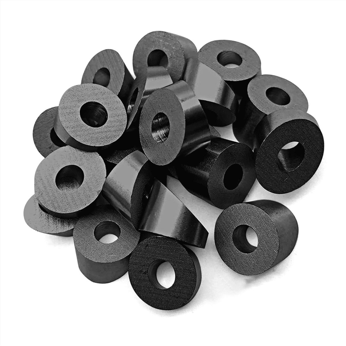 20 Pack 1/4In ID Angle Washers for Cable Railing Posts, for 1/8In 5 ...