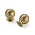 20 Pack 1 Inch Vintball Brushed Brcabinet Knobs Kitchen Hardware Drawer ...