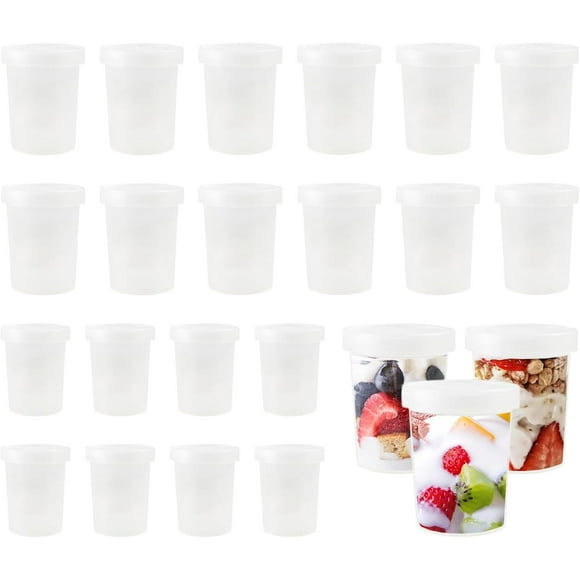 Pint Plastic Container