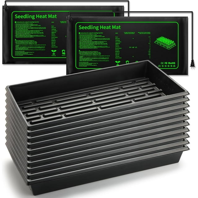 20 Pack 1020 Trays, No Drain Holes, 20" x 10", Extra Thick Heavy Duty ...