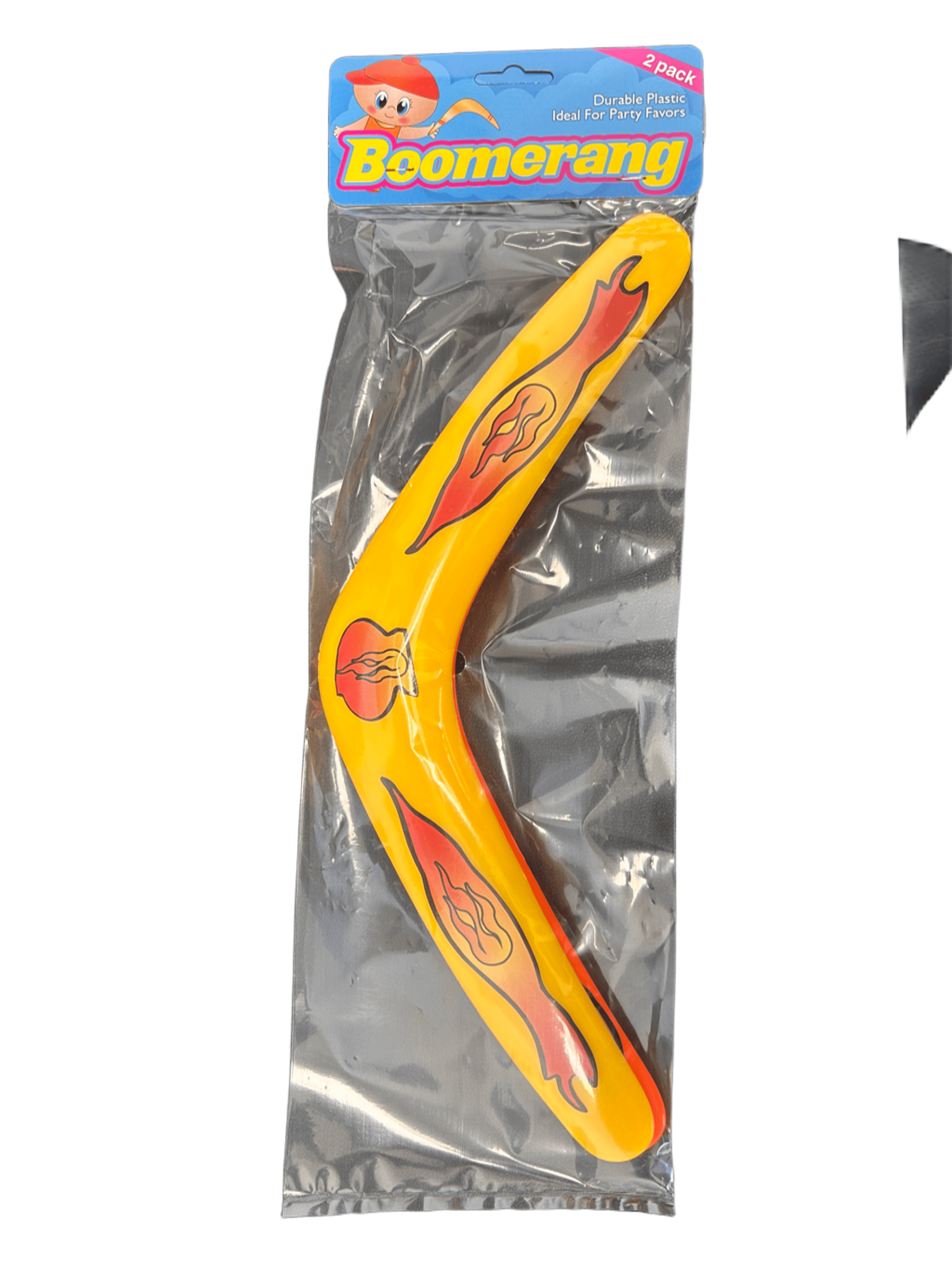 20 Pack 11.5 in Long Durable Plastic Boomerangs, Fun for All Ages ...