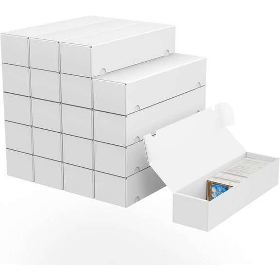 Trading-Card Storage Box, 8-Pack • 1000 Count Corrugated Cardboard ...