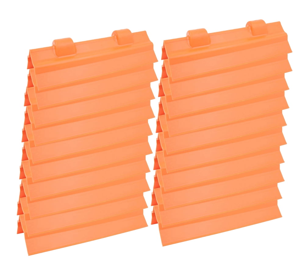 Free Shipping! 20 Pack 12" Orange Plastic Flatbed Edge Protector for ...