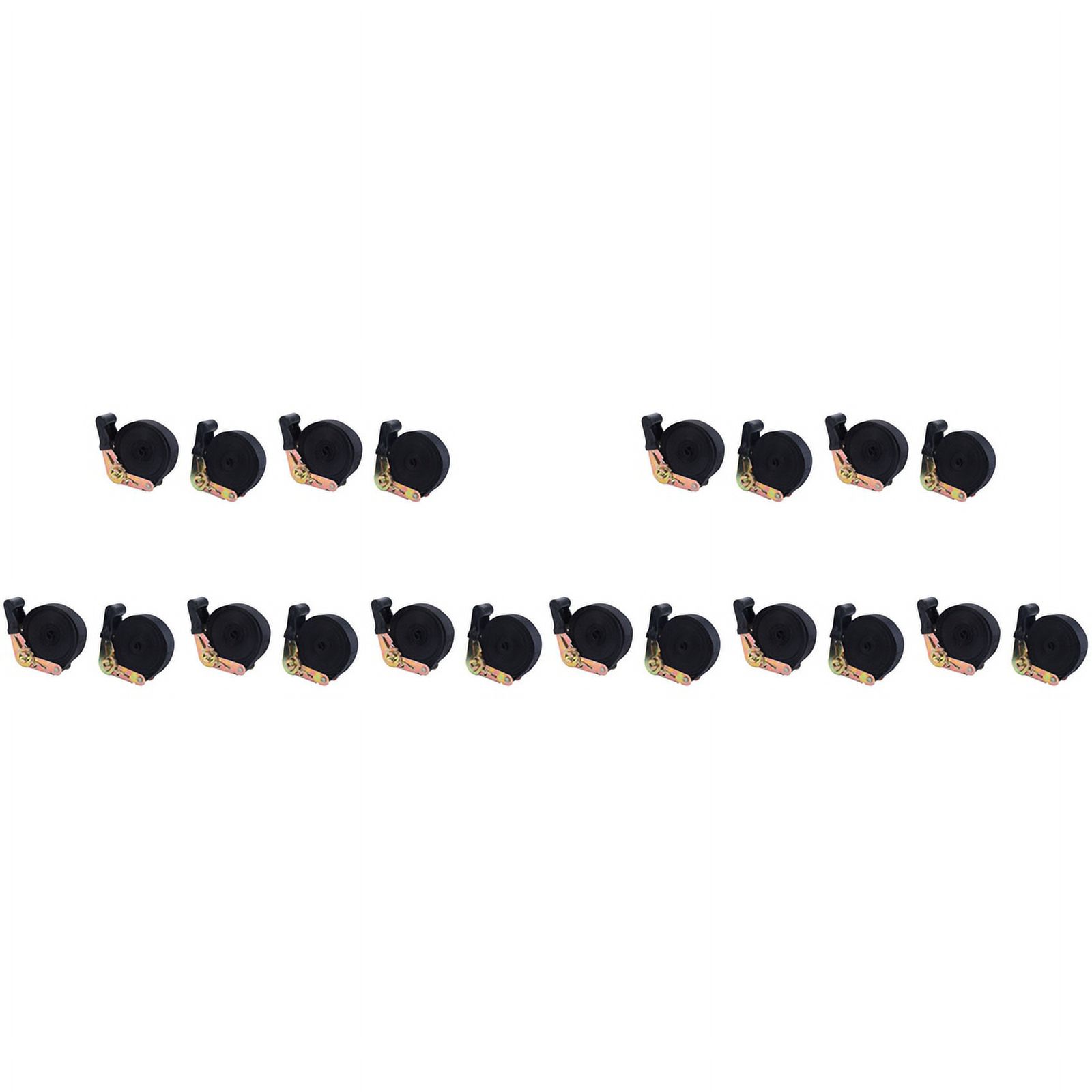 20 Pack 20 FT Ratchet Tie Downs Straps 6M X25mm Endless Ratchet Strap ...