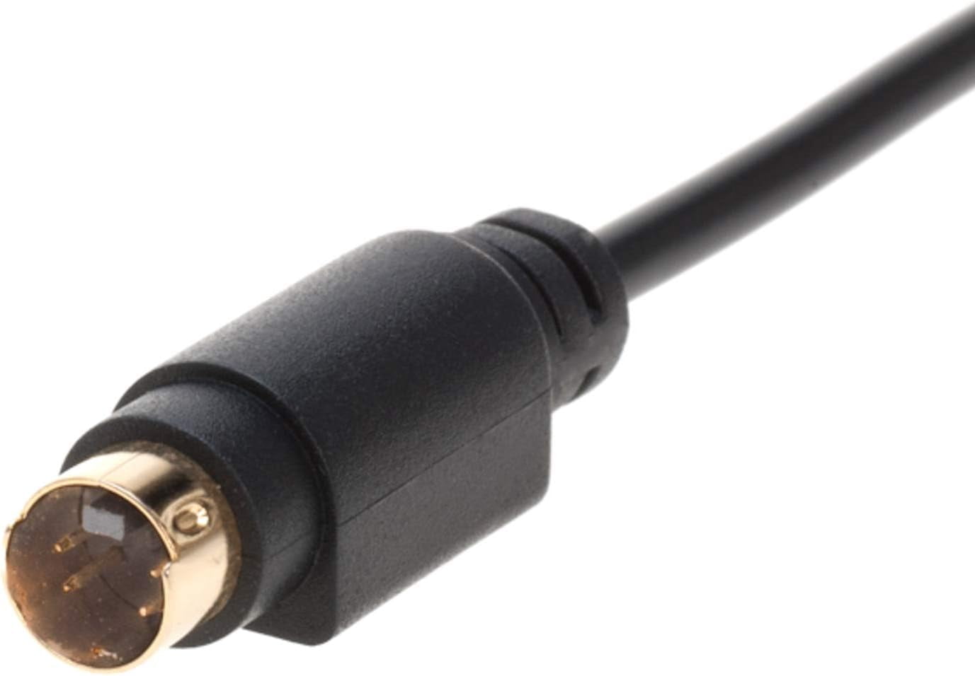 20-Pack - 25FT S-Video Cable 4-Pin Mini DIN Male to Male Gold-Plated ...