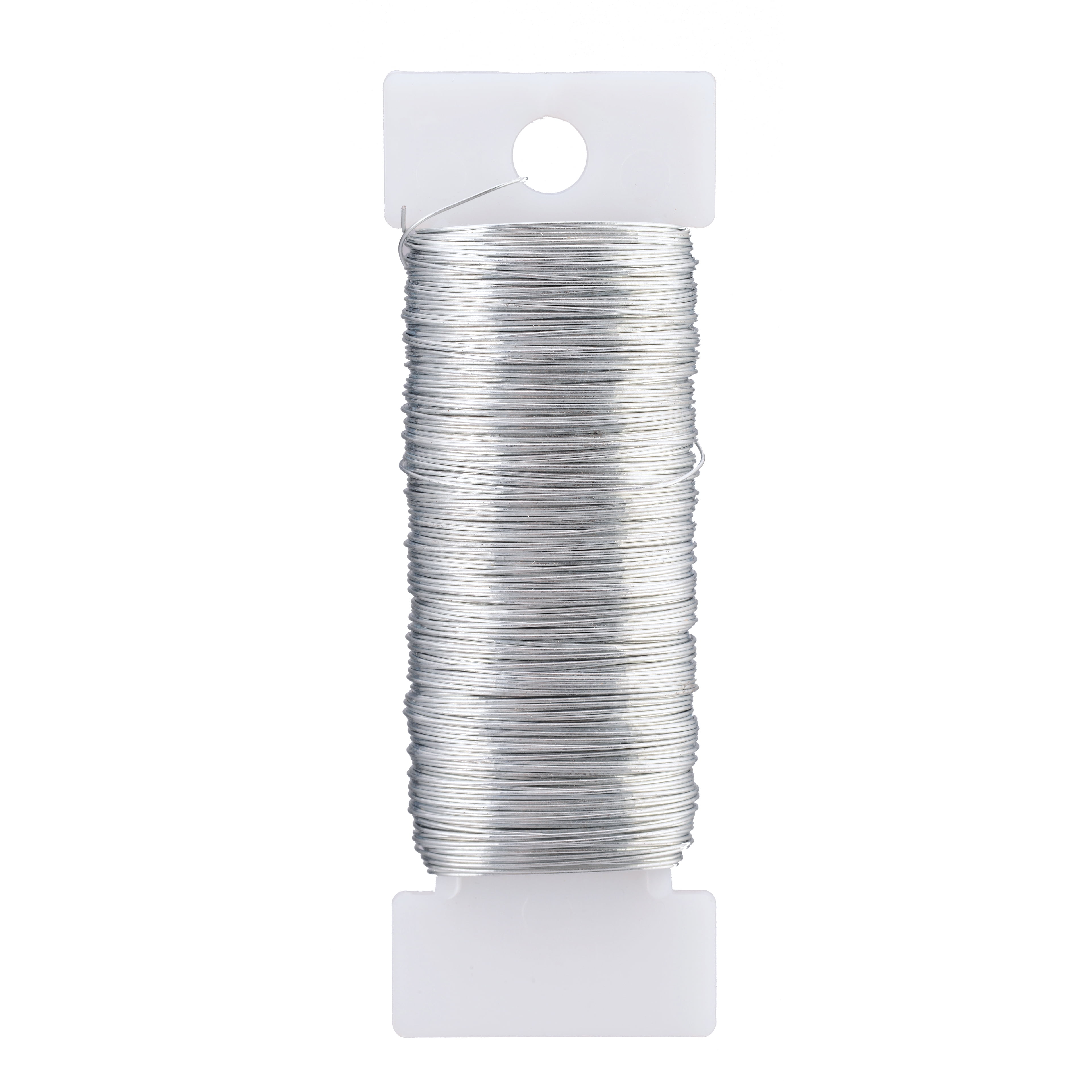 20 Pack: 26 Gauge Bright Silver Paddle Wire by Ashland® - Walmart.com