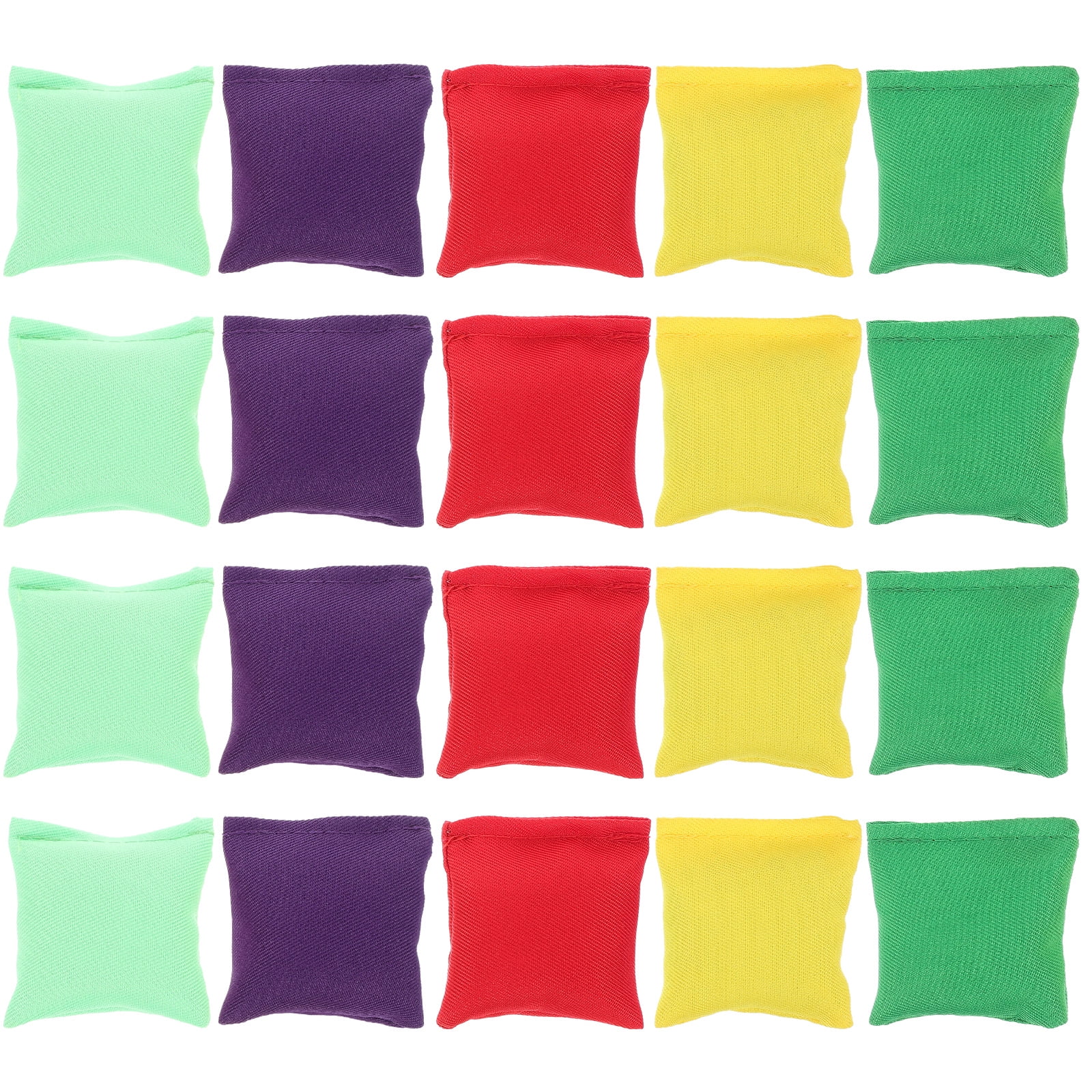 BESTOYARD 20pcs Small Outdoor Toss Bean Bags Dual Game Props For ...