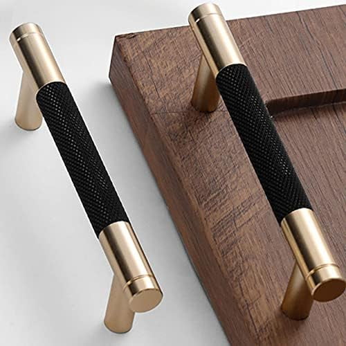 20 Pack 3 3/4 Inch 96 mm Gold and Black Cabinet Handles Cabinet Pulls ...