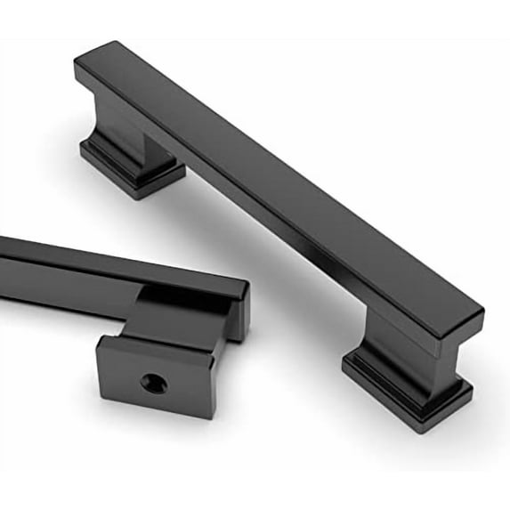 20 Pack 3.75 Inch(96mm) Matte Black Kitchen Cabinet Handles, Cabinet ...