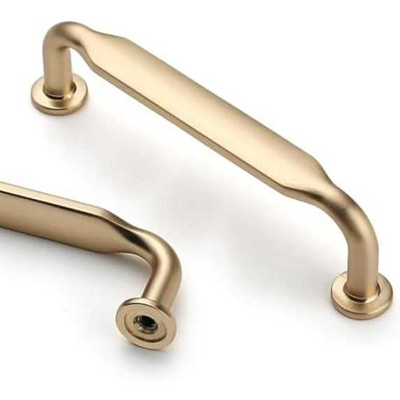 20 Pack 3 Inch(76mm) Brushed Brass Kitchen Cabinet Handles, Cabinet ...