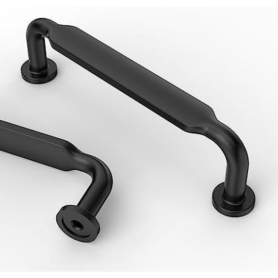 20 Pack 3 Inch(76mm) Matte Black Kitchen Cabinet Handles, Cabinet Pulls ...