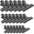 20 Pack 3 Inch Wide Stainless Steel Chip Clips Heavy Duty Food Bag ...