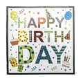 20-Pack 3-Ply Happy Birthday Party Luncheon Napkins - Set of 6 ...