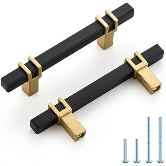 20 Pack 3 inch Cabinet Handles, Kitchen Cabinet Handles Matte Black and ...