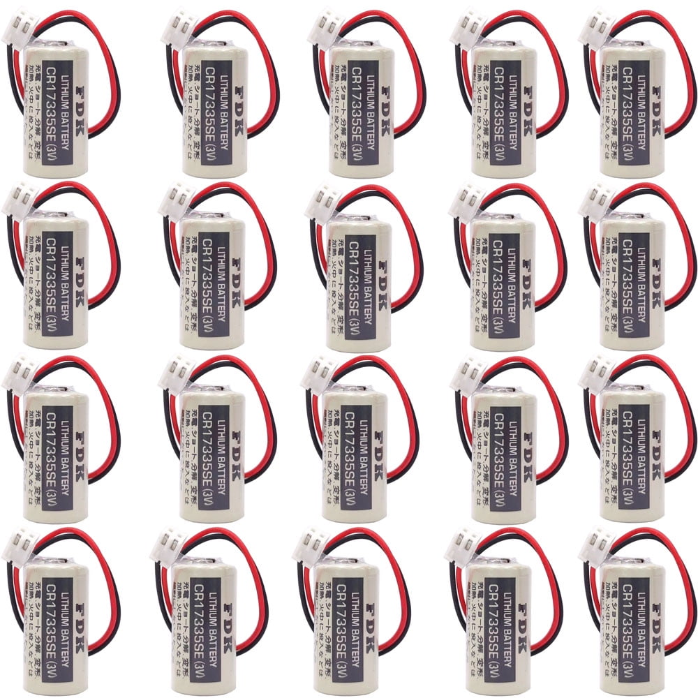 «20 Pack» 3V 1800mAh CR17335SE Non-Rechargeable Lithium Battery ...
