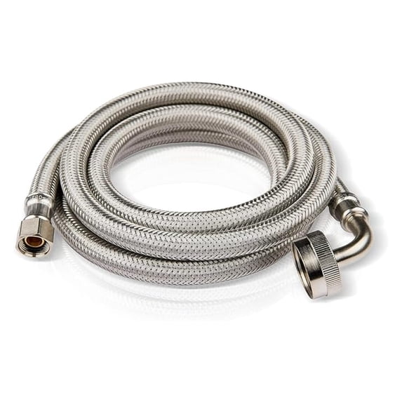 20-Pack 4 Feet Stainless Steel Dishwasher Hose with 90 Degree FGH Elbow ...