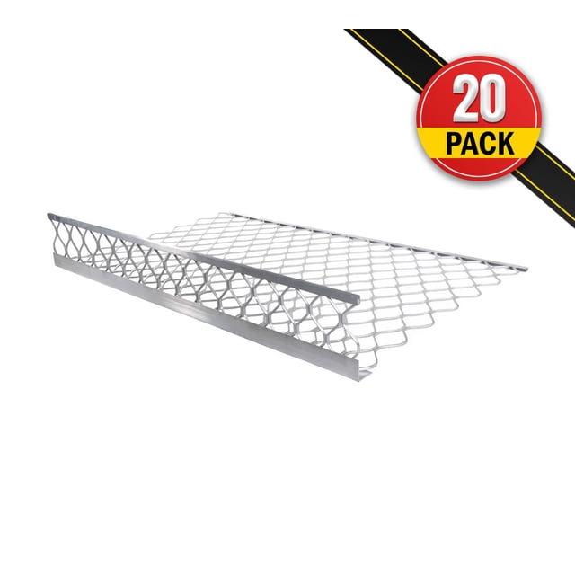 20 Pack 48"x30" (Drop) Aluminum Mesh Brick Guard Corner Protector - L ...