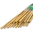 20 Pack 5/8 Inch D-Shaped Thicker Heavy Duty Bamboo Stakes 6 Feet ...