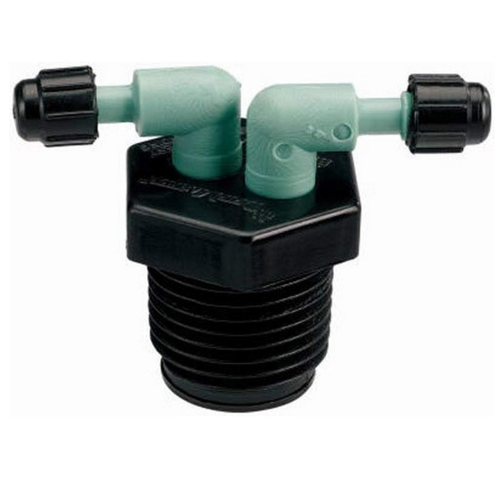 20-Pack 67035 2-Port Drip Irrigation Manifold for 1/4 Inch Drip Tubing ...