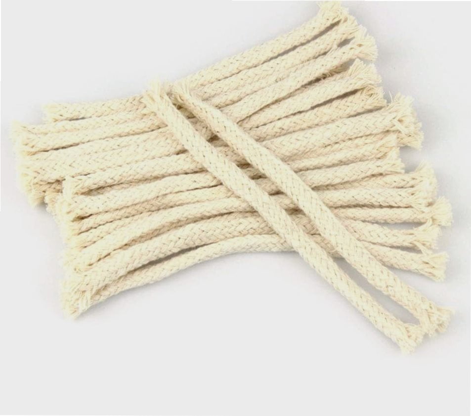 20-Pack 6mm 15cm Alcohol Lamp Cotton Wick Kerosene Lamps Candle Burner ...