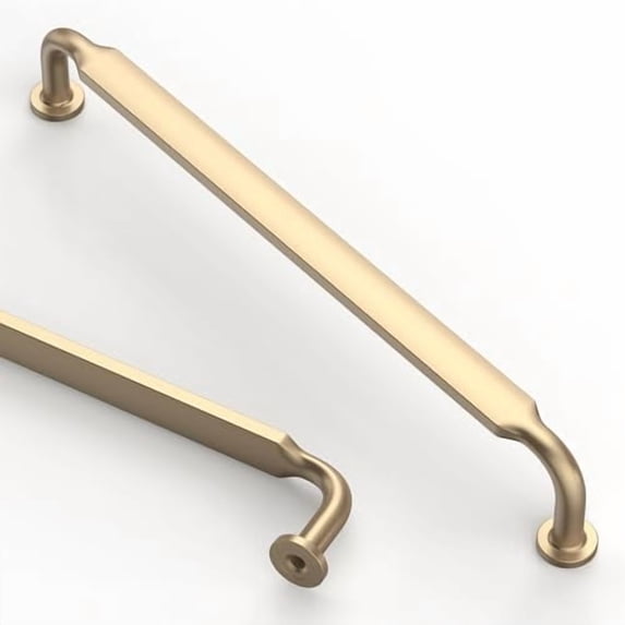 20 Pack 7.5 Inch(192mm) Brushed Brass Kitchen Cabinet Handles, Cabinet ...