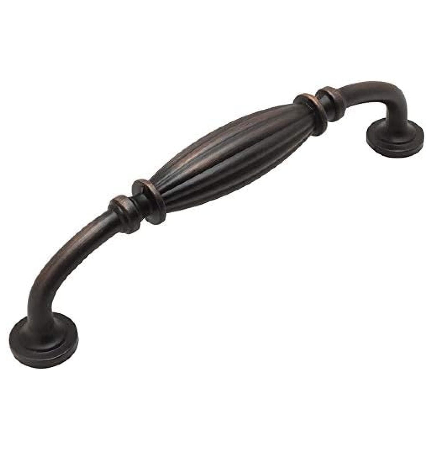 20 Pack - 7120ORB Oil Rubbed Bronze Country Cabinet Hardware Ribbed ...