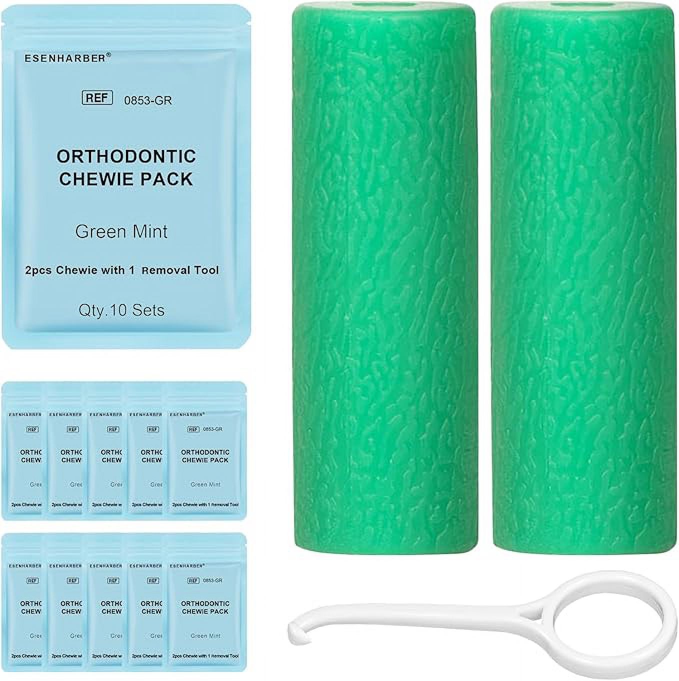 20-Pack of Aligner Chewies for Invisalign with Remover Tool - Each ...