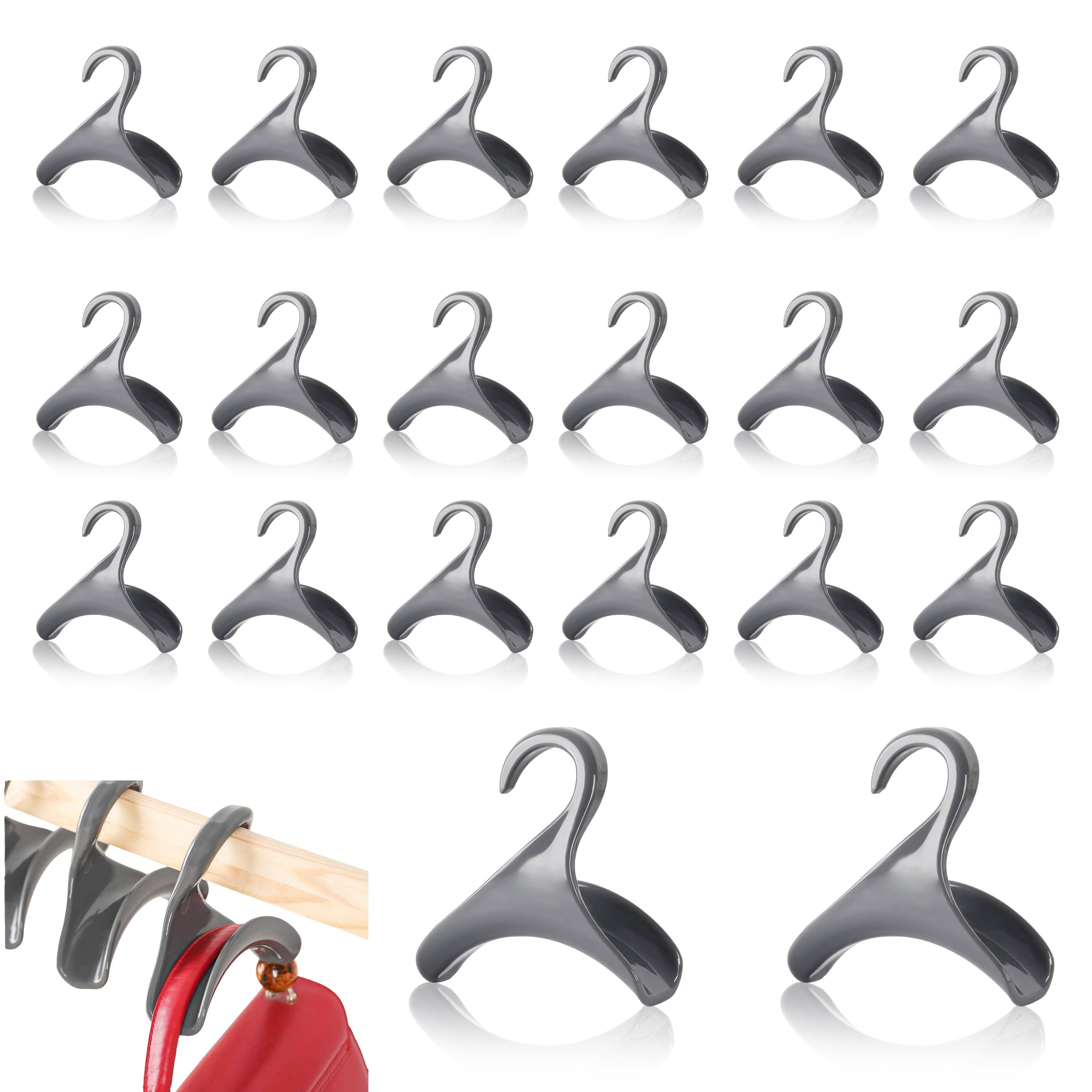 20 Pack Bag Hanger Hooks for Purse Storage, Purse Holder for Closet ...