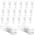 20 Pack Balloon Arch Clips - 3.5'' Clear Plastic Clips for Balloon Arch ...