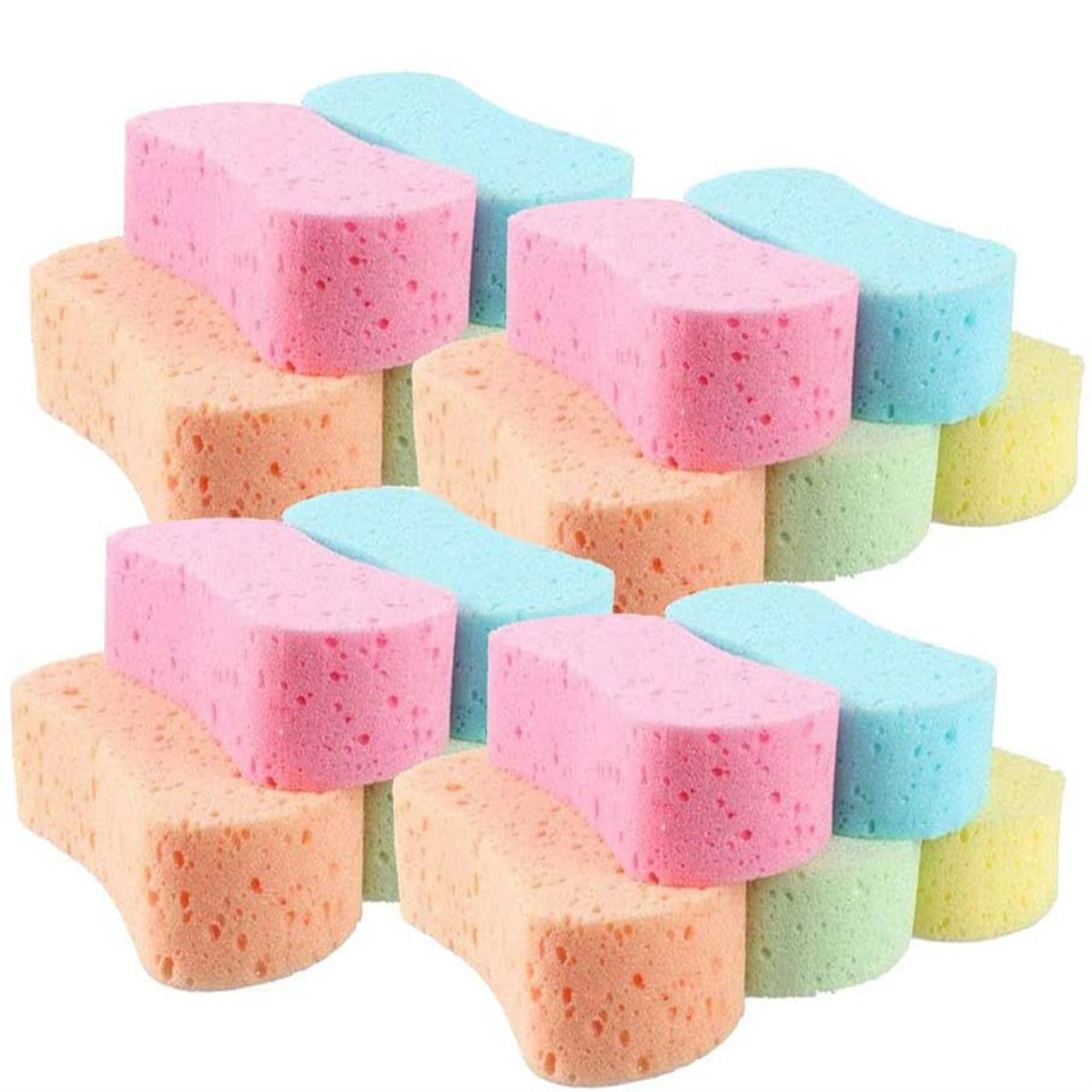 20 Pack Car Wash Sponges Set Cleaning Polishing High Foam Wear ...