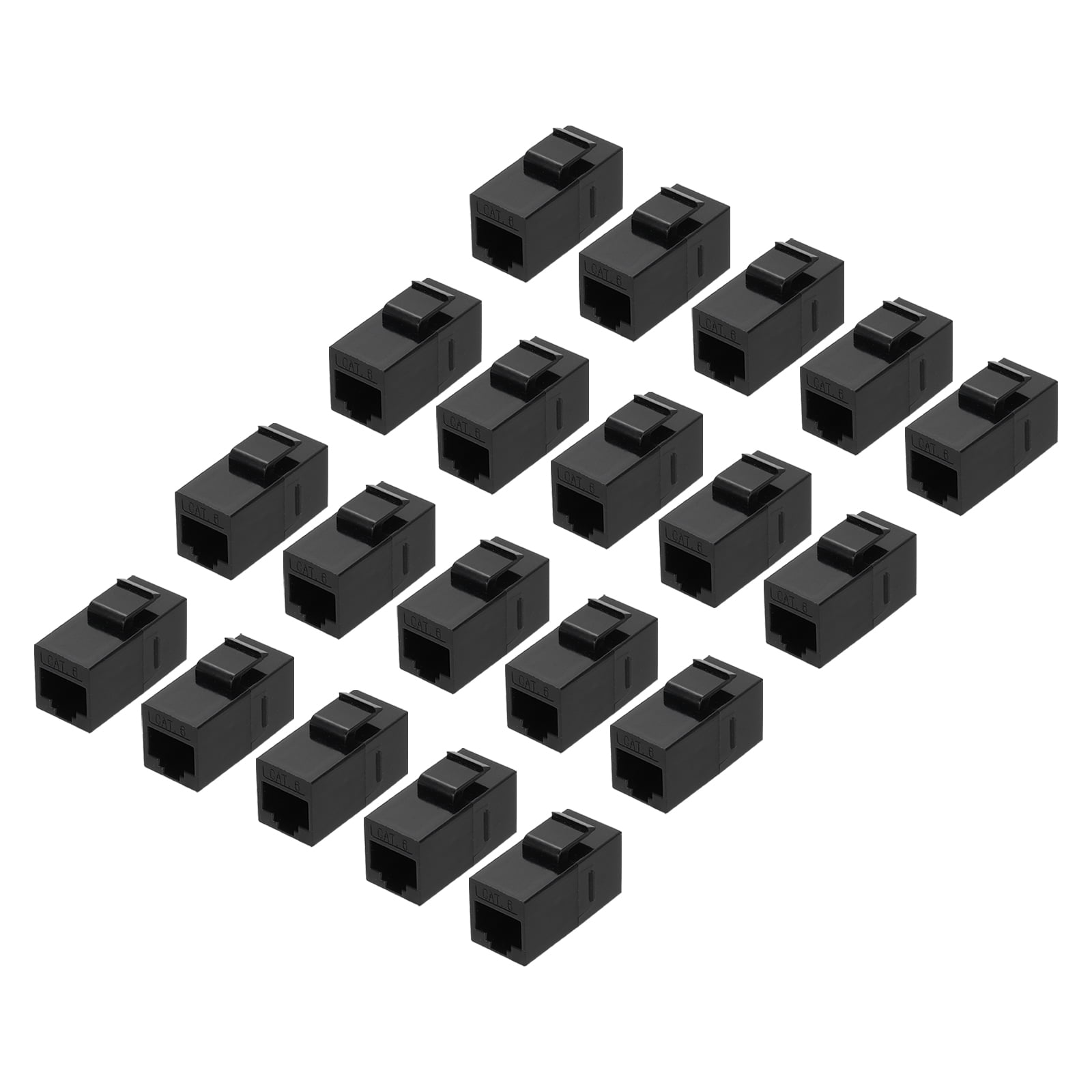 20 Pack Cat 6 Ethernet Coupler, RJ45 Cat6 Coupler Jacks Female to ...