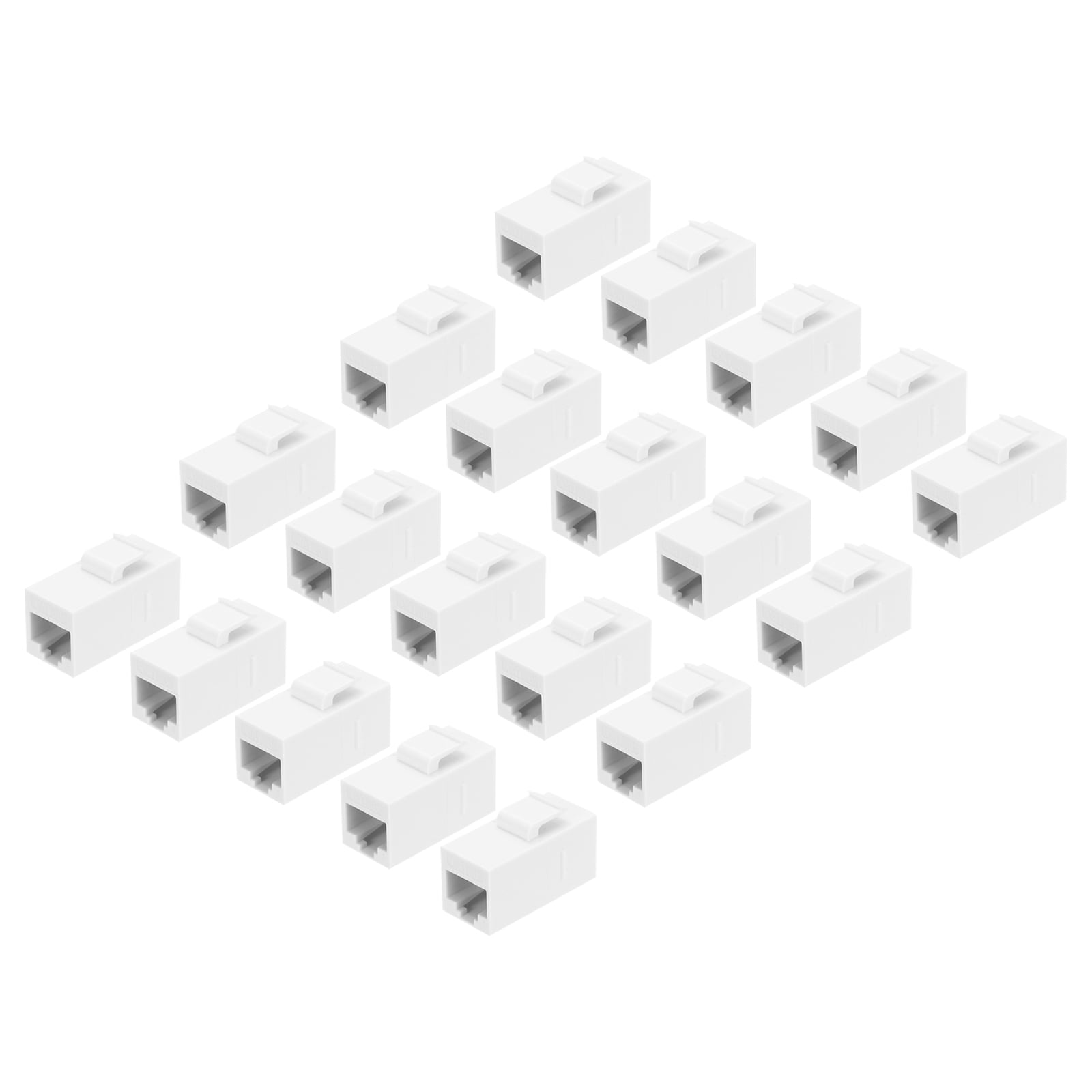 20 Pack Cat 6 Ethernet Coupler, RJ45 Cat6 Coupler Jacks Female to ...