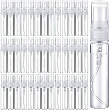 Belle Vous Mini Plastic Bottles with Lids (48 Pack) - Empty 50ml Shot ...